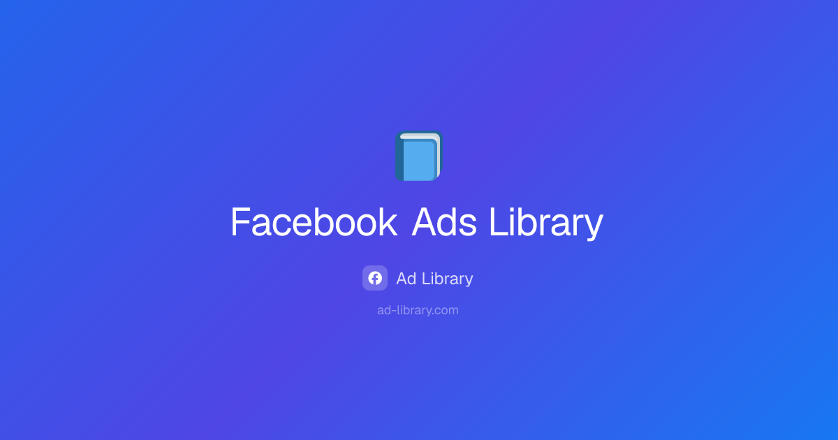 Facebook Ads Library – Parcourez et analysez les publicités Facebook ...